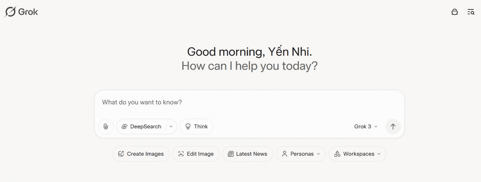 Hướng dẫn sử dụng chi tiết Workspace - Tính năng mới của Grok 3 - Đào ...