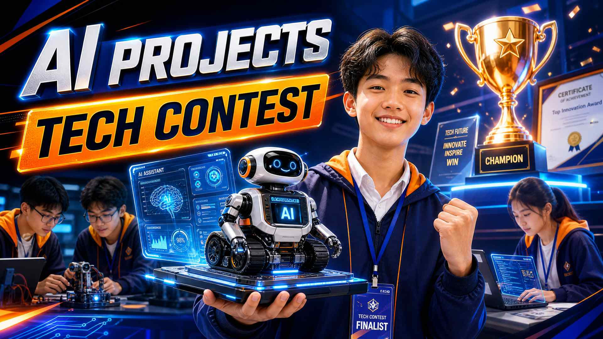 AI Giúp Học Sinh Tạo Dự Án Cá Nhân Và Tham Gia Cuộc Thi Công Nghệ - Đào ...